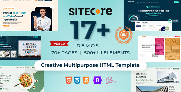 Sitecore - Creative Multipurpose HTML Template by webstrot | ThemeForest